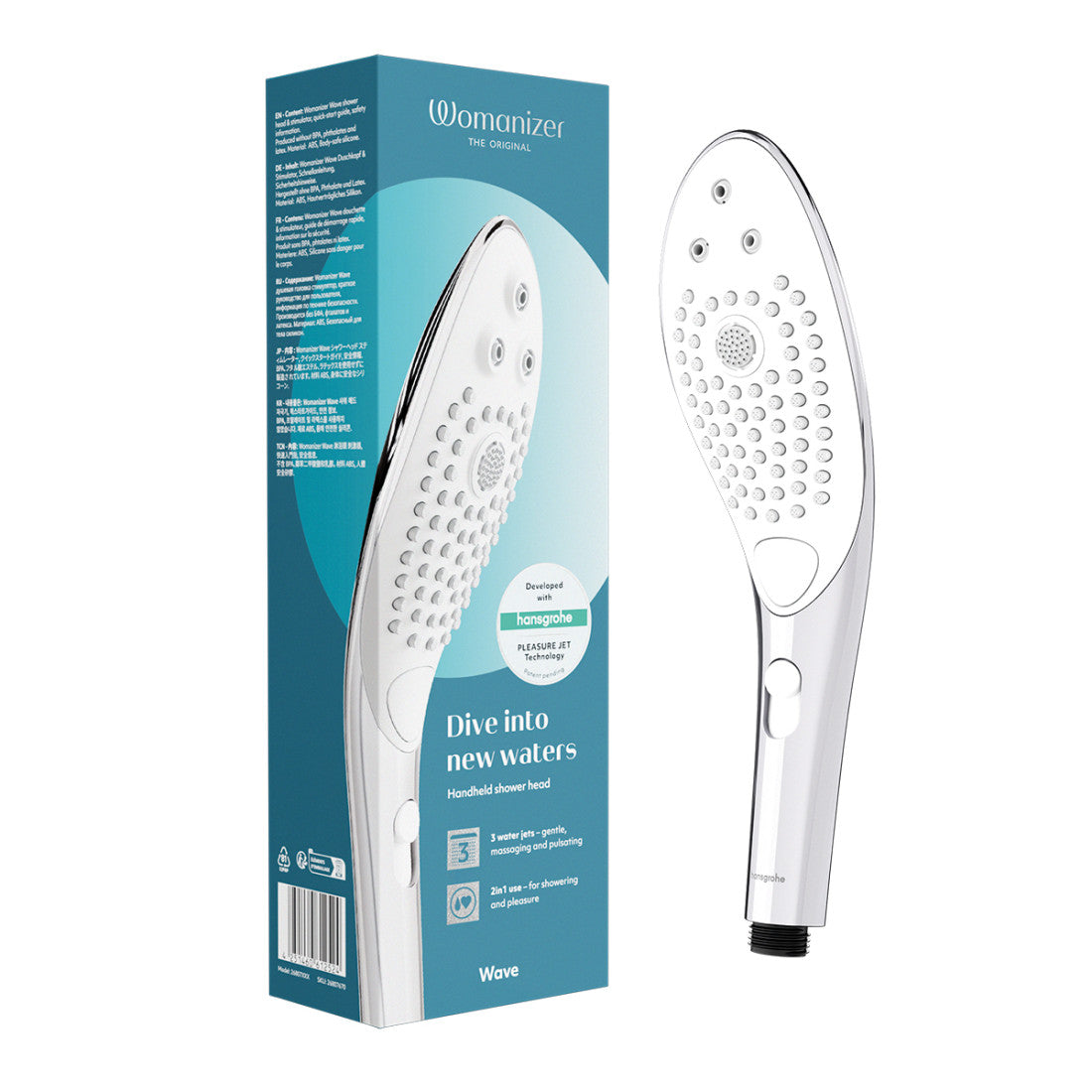 Water Massage Stimulator |Wave Shower Massager| The Pelvic Floor Store